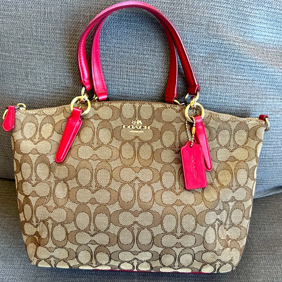 Coach | Bags | Coach Park Signature Canvas Handbag | Poshmark